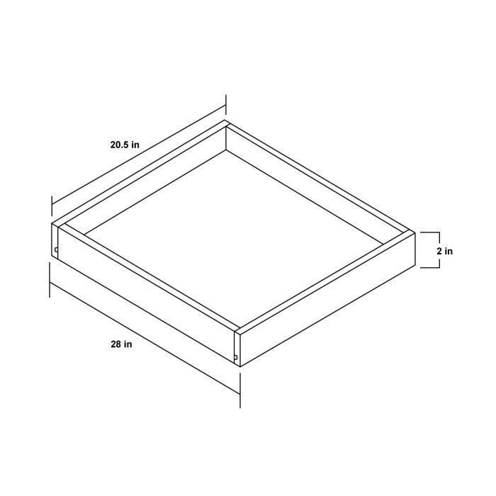 Universal Roll Out Trays - ROT30