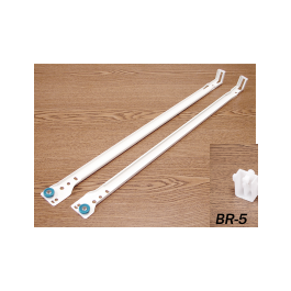 Hardware - GL-6 - Espresso Epoxy Coated Steel Glides